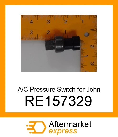 RE157329 - A/C Pressure Switch for John Deere Skid Steer Loader, fits ...