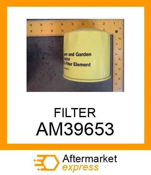 AM39653 - FILTER fits JOHN DEERE | Price: $9.29