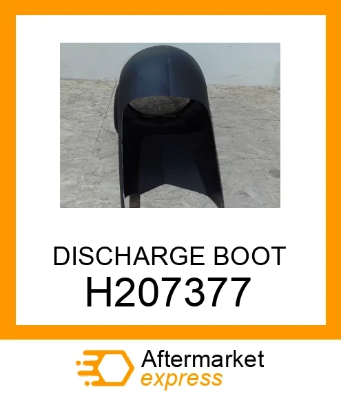H207377 - DISCHARGE BOOT fits JOHN DEERE | Price: $125.49