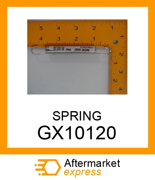 GX10120 - SPRING fits JOHN DEERE | Price: $3.52 Stock: Wisconsin