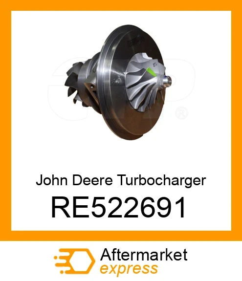 RE522691 - Turbocharger fits JOHN DEERE