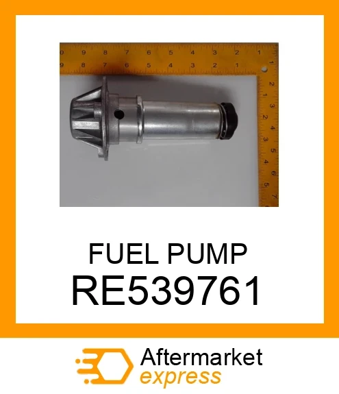 RE539761 - FUEL PUMP fits JOHN DEERE | Price: $1,243 Stock: Wisconsin