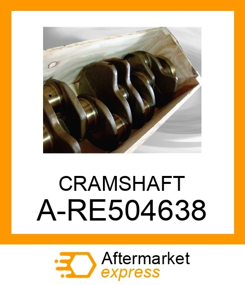 A-RE504638 - CRAMSHAFT fits JOHN DEERE | Price: $1,207 Stock: Wisconsin