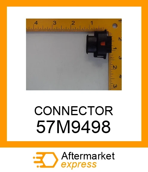 57M9498 - CONNECTOR fits JOHN DEERE | Price: $7.55 Stock: Wisconsin
