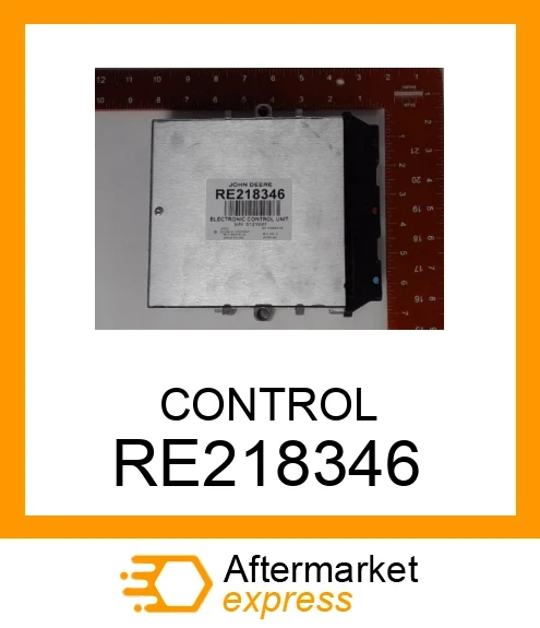 RE218346 - CONTROL fits JOHN DEERE | Price: $2,503