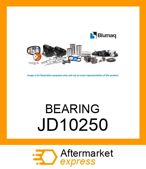 JD10250 - BEARING fits JOHN DEERE | Price: $20.01 Stock: Florida