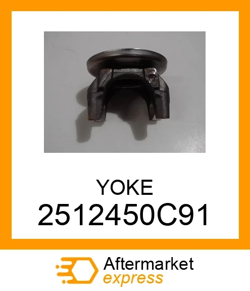 2512450c91 - YOKE fits JOHN DEERE
