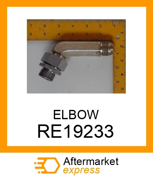 RE19233 - ELBOW fits JOHN DEERE | Price: $101.64