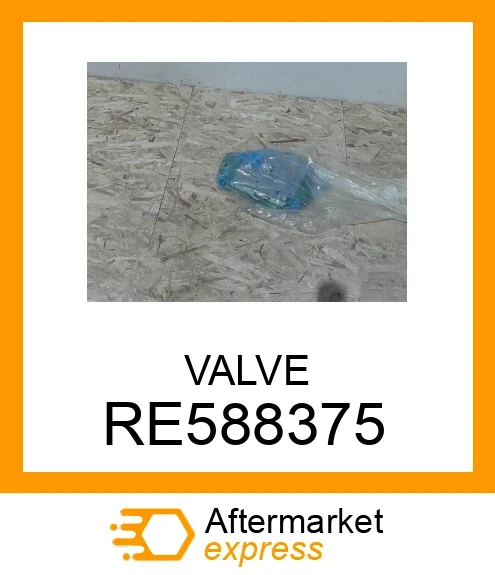 RE588375 - VALVE fits JOHN DEERE | Price: $2,761