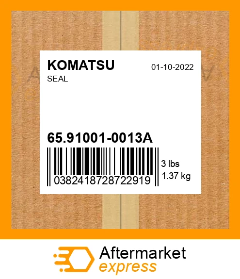 65.91001-0013A - SEAL fits KOMATSU
