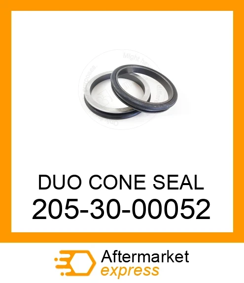 205-30-00052 - DUO CONE SEAL fits KOMATSU | Price: $12.69 Stock: Florida