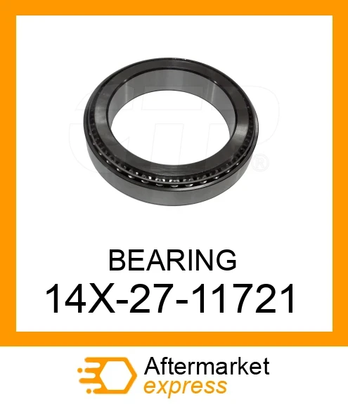 14X-27-11721 - BEARING fits KOMATSU | Price: $377.25 Stock: Florida