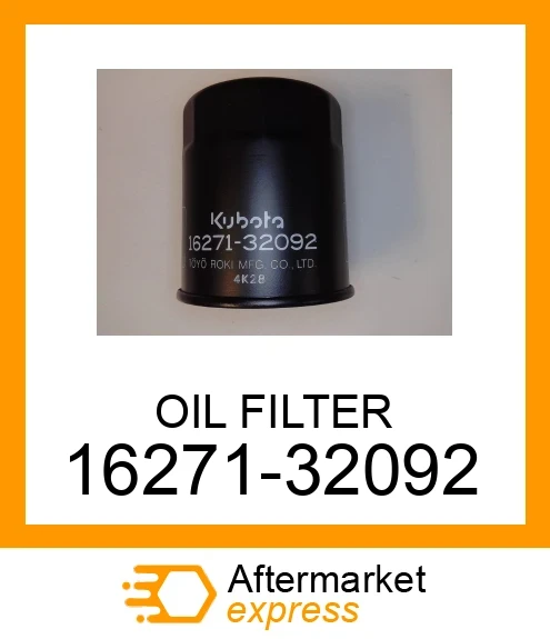 1627132092 - OIL FILTER fits KUBOTA | Price: $5.83 Stock: Tennessee