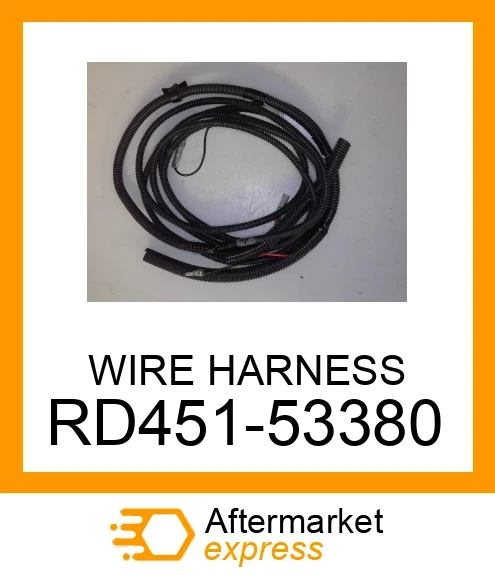 RD451-53380 - WIRE HARNESS fits KUBOTA | Price: $158.23 Stock: Wisconsin