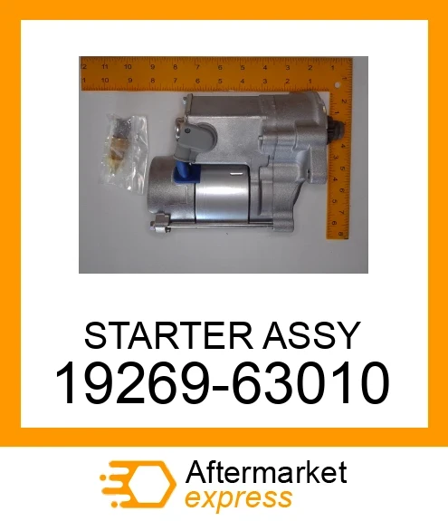 19269-63010 - STARTER ASSY fits KUBOTA | Price: $375.58