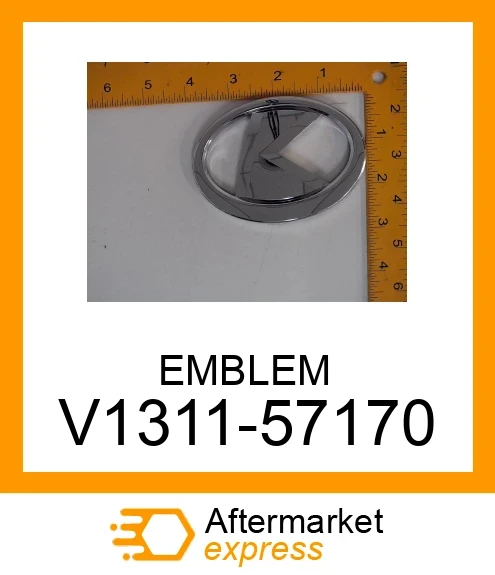 V1311-57170 - EMBLEM fits KUBOTA | Price: $25.54
