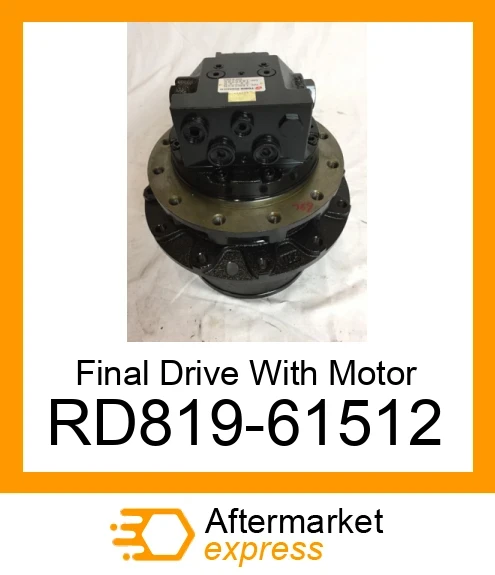 RD819-61512 - Final Drive With Motor fits KUBOTA | Price: $3,444 Stock ...
