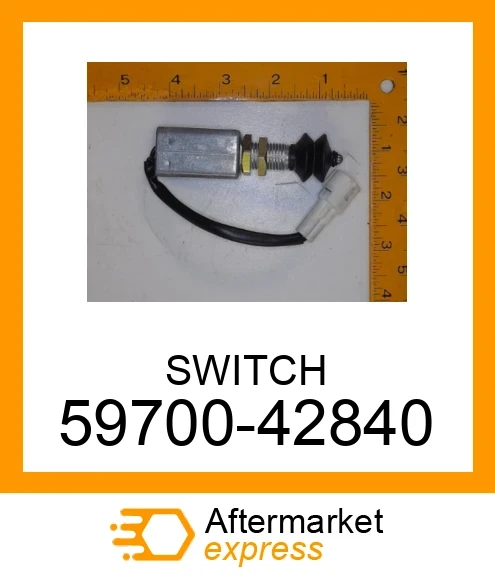 59700-42840 - SWITCH fits KUBOTA | Price: $62.57 Stock: Wisconsin