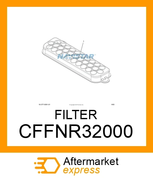 CFFNR32000 - FILTER fits NAVISTAR | Price: $14.91 Stock: US