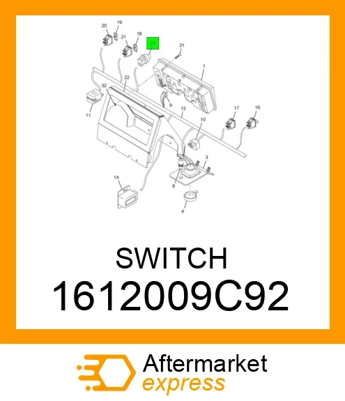 1612009C92 - SWITCH fits NAVISTAR | Price: $84.42 Stock: US