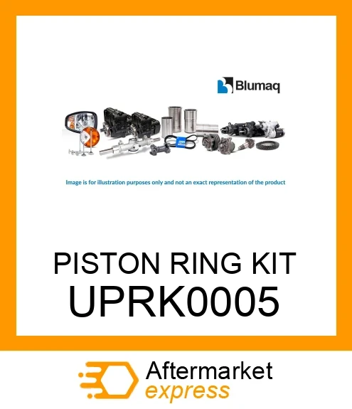 UPRK0005 - PISTON RING KIT fits PERKINS | Price: $19.05 Stock: Florida