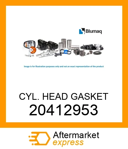 20412953 - CYL. HEAD GASKET fits VOLVO | Price: $192.15 Stock: Tennessee