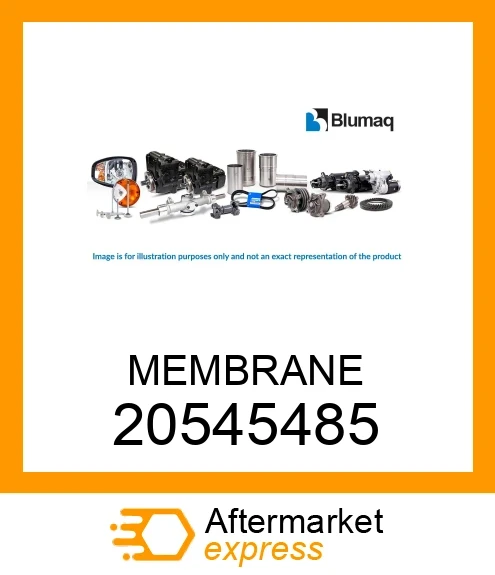 20545485 - MEMBRANE fits VOLVO | Price: $22.86 Stock: Florida