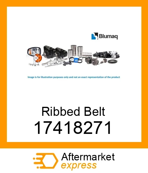 17418271 - RIBBED BELT fits VOLVO | Price: $29.86 Stock: Florida